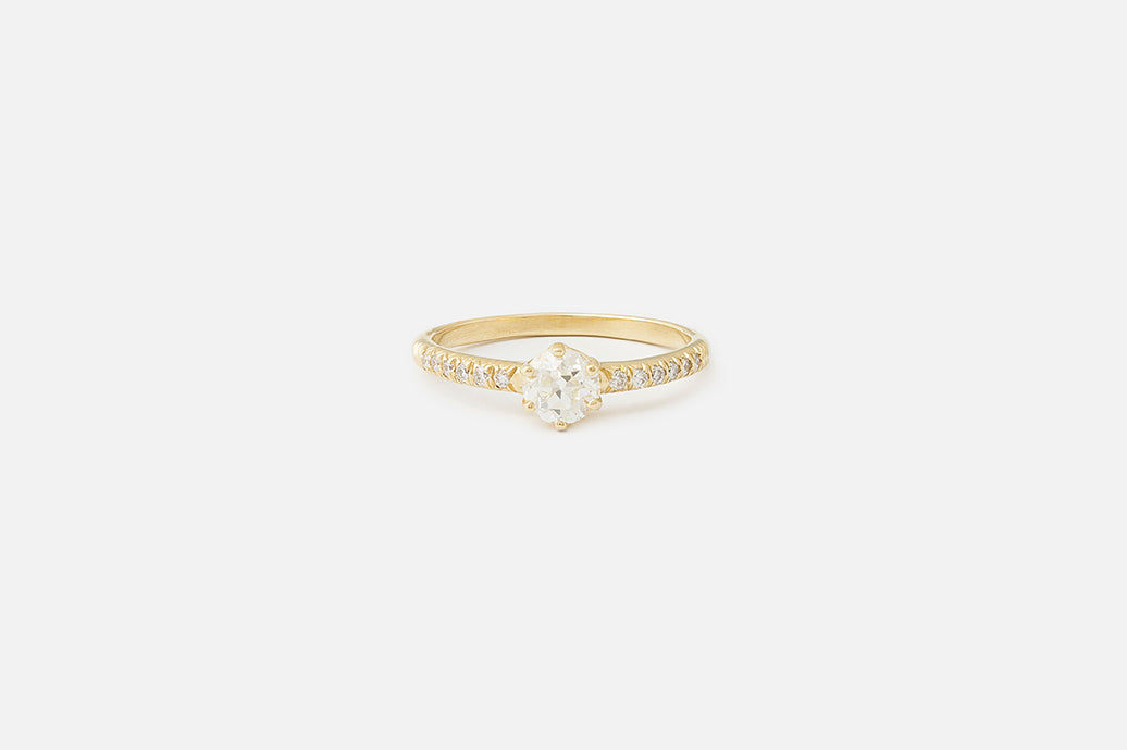 Soro Ring // White Diamond – Ochre Objects