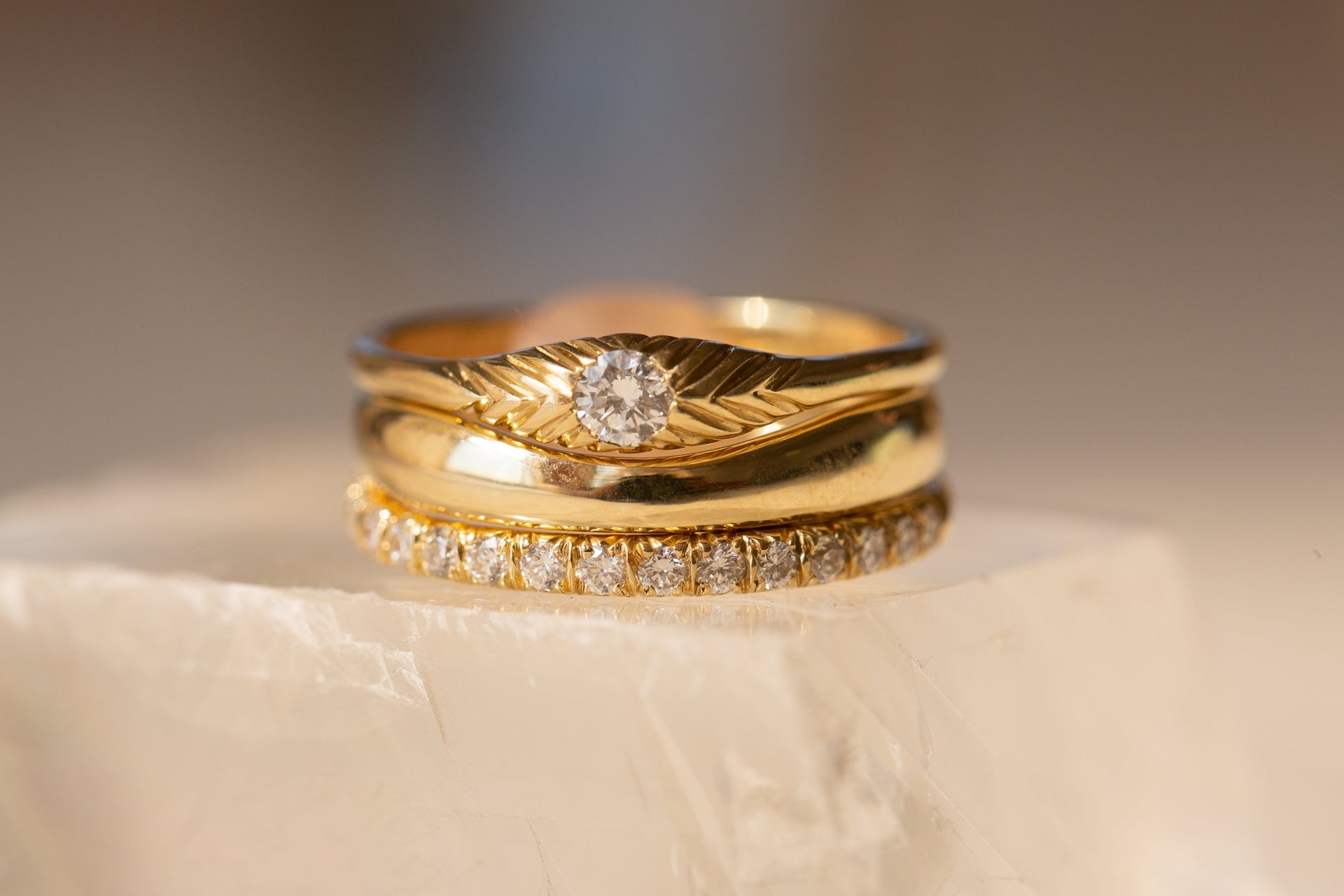 Diamond Ovate III Ring – Ochre Objects