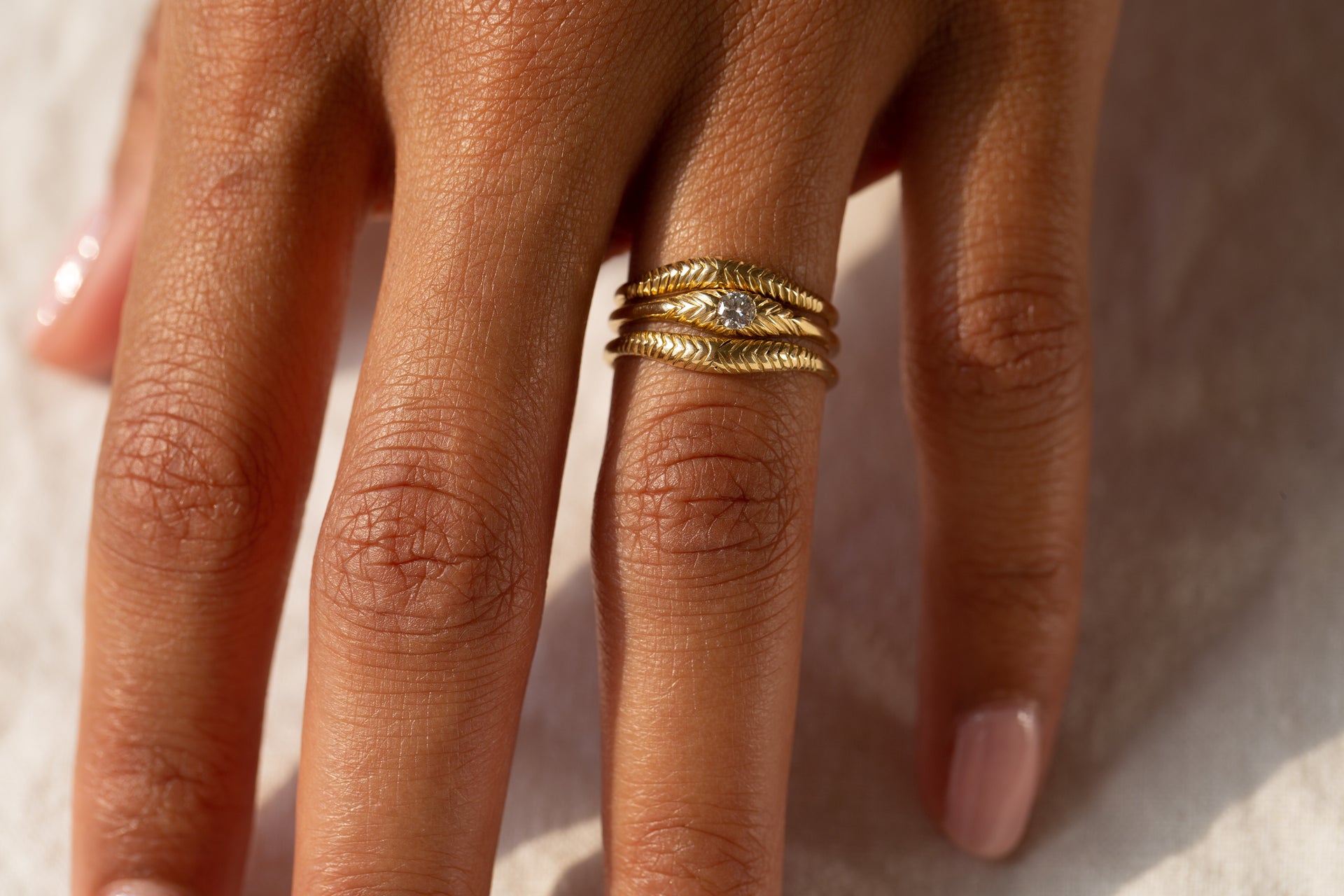 Diamond Ovate III Ring – Ochre Objects