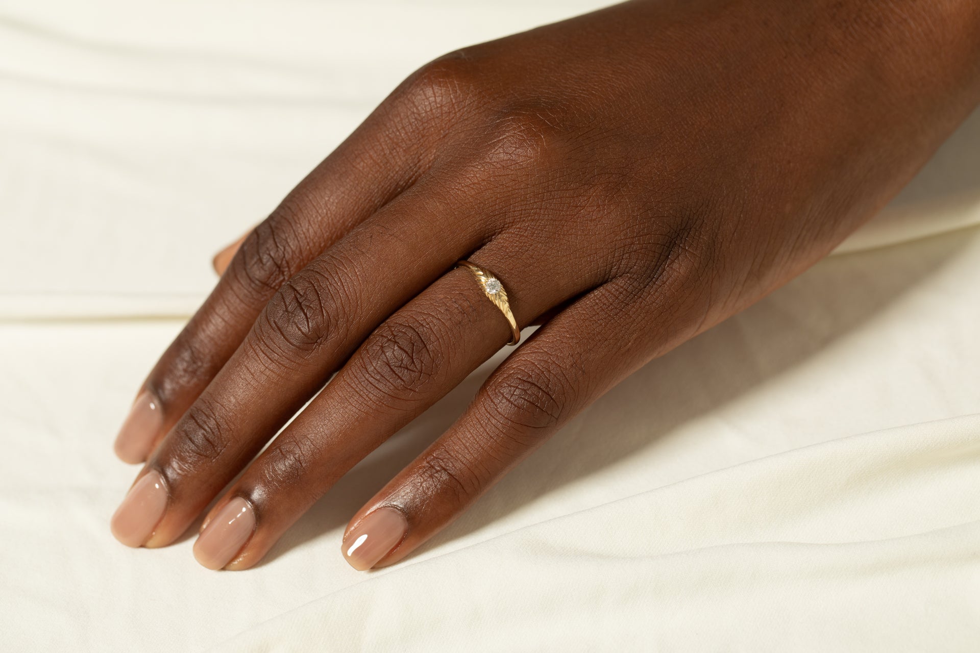 Diamond Ovate III Ring – Ochre Objects