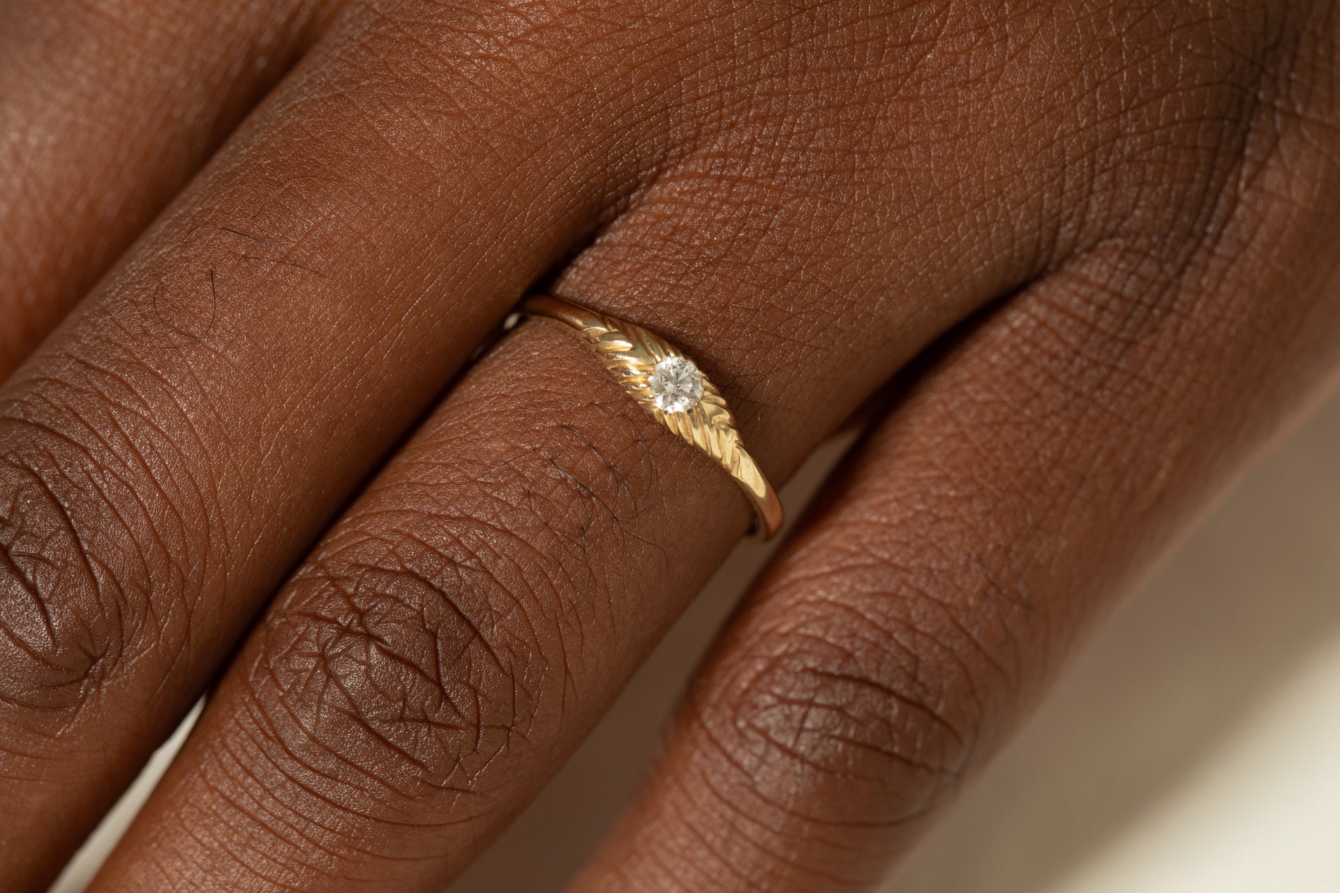 Diamond Ovate III Ring – Ochre Objects