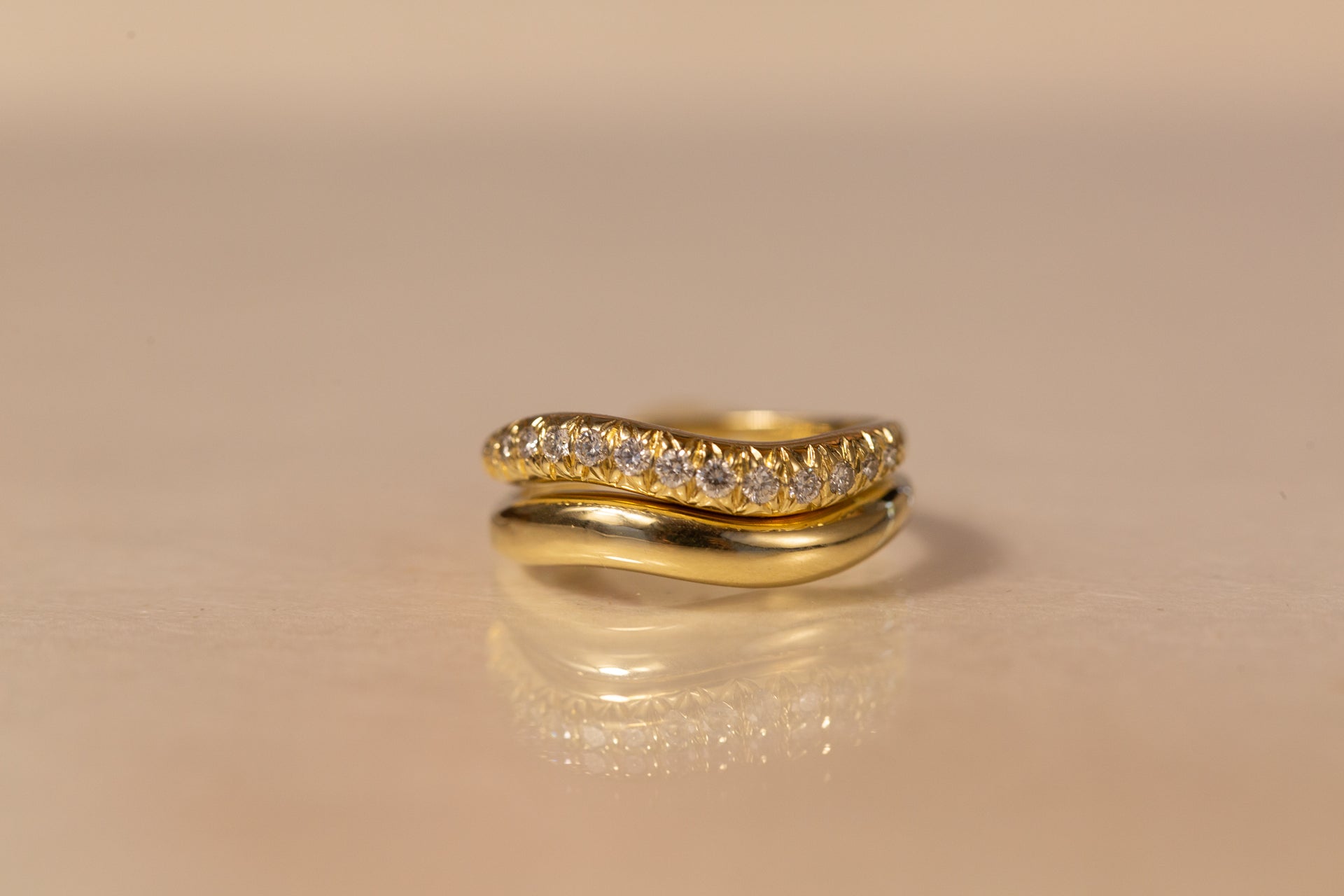 Wave Ring – Ochre Objects