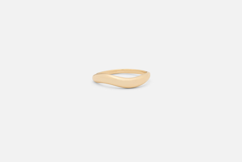 Wave Ring – Ochre Objects